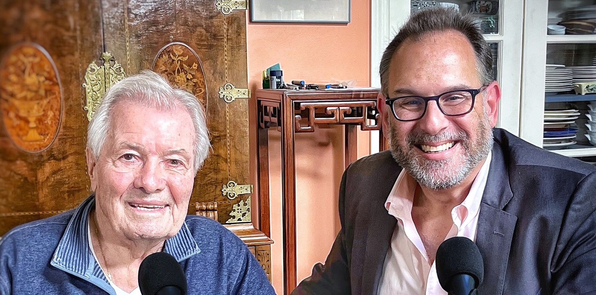 Jacques Pépin (author, Art of the Chicken) - Andrew Talks to Chefs