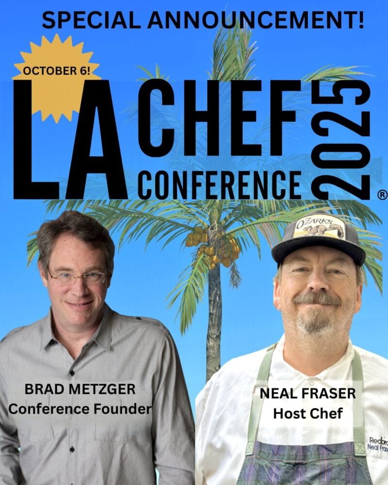 EXCLUSIVE! RETURN OF THE LA CHEF CONFERENCE: A Special Announcement by ...